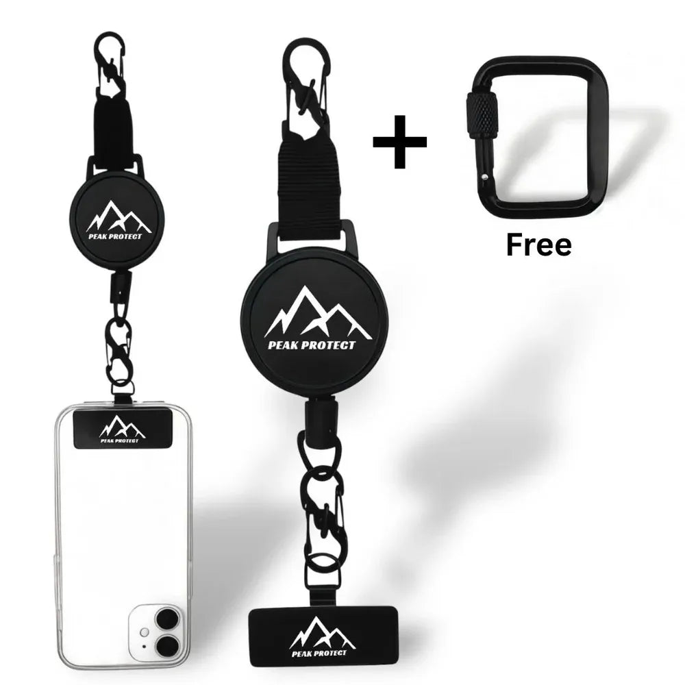 Universal Phone Safety Tether Kit with Retractable Cord – Stylishoe