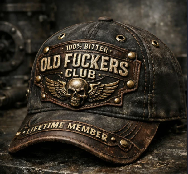 Distressed Denim Embroidered Badge Cap – Stylishoe