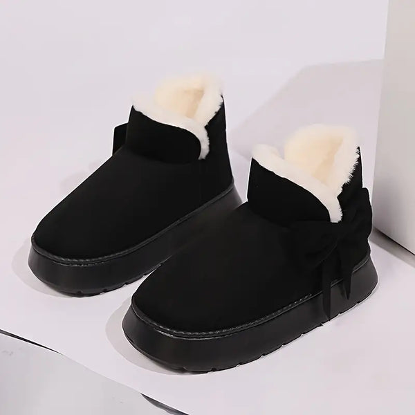 Cozy Winter Snow Boots for Couples – Warm Plush Lined Indoor/Outdoor S ...